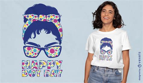 Diseños de camisetas de moño desordenado más Merch