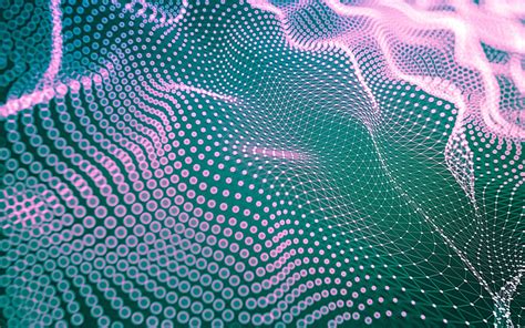 Abstract Background Molecules Technology With Polygonal Shapes Black