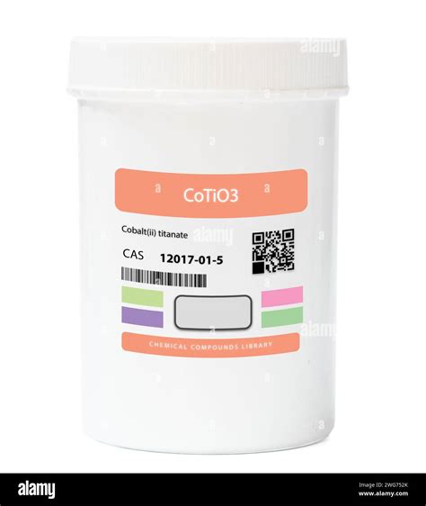 Cotio3 Cobalt Titanate Chemical Compound Cas Number 12017 01 5