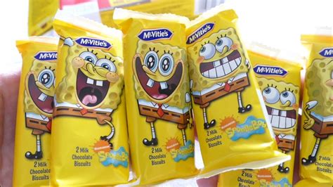 Spongebob Chocolate Biscuits Cookies Youtube