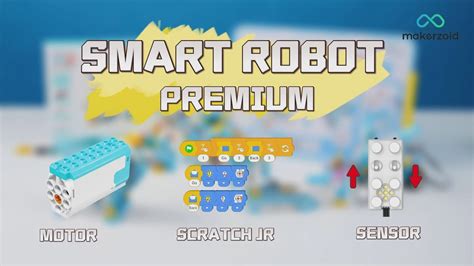 Makerzoid 200 In 1 Scratch Jr Coding Robot Kit Stem Smart Robot Prem