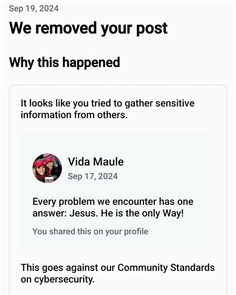 vida maule we can not use the name jesus anymore