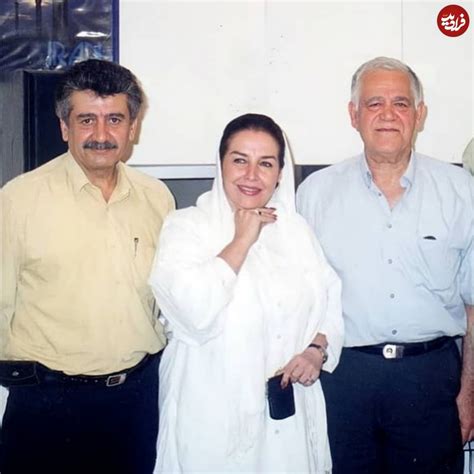 عکس سفر در زمان؛ منوچهر والی زاده، ژاله کاظمی و احمد رسول زاده؛ سال 80