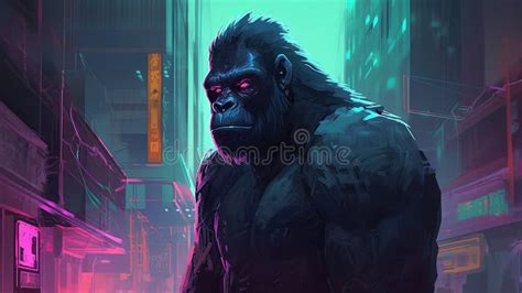 Robotic Gorilla Stock Illustrations 22 Robotic Gorilla Stock