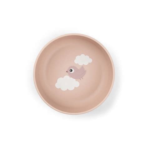 Bowl Happy Clouds Rosa Done By Deer Mamás Mateas