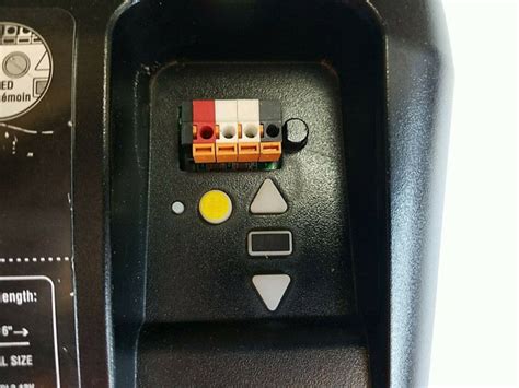 Liftmaster 045act Garage Door Receiver Logic Board Yellow Learn Button
