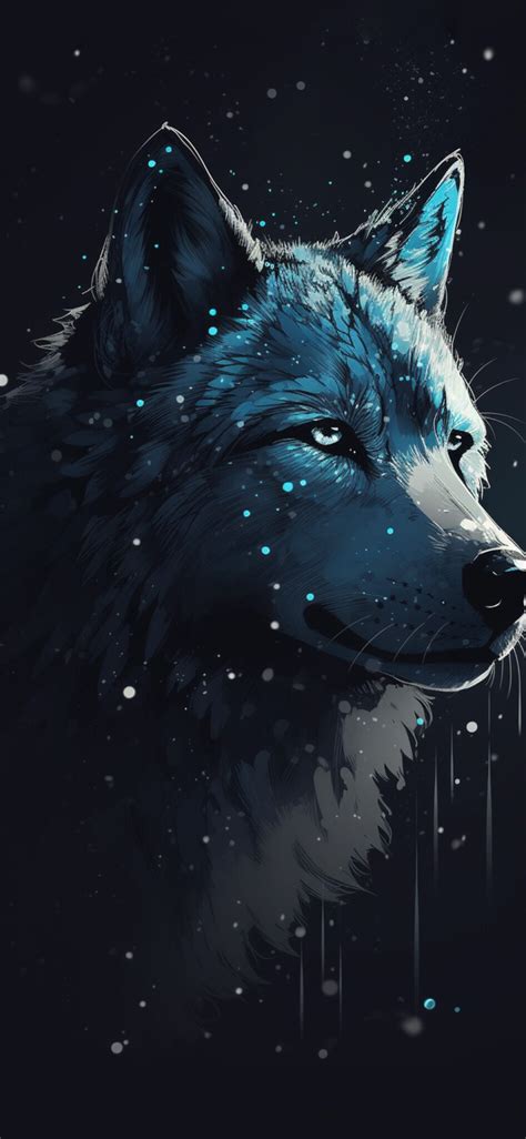 Wolf Black Art Wallpapers Aesthetic Wolf Wallpapers For Iphone