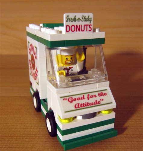 Dans Custom Donut Delivery Van For Your Lego Town Dadventuredan