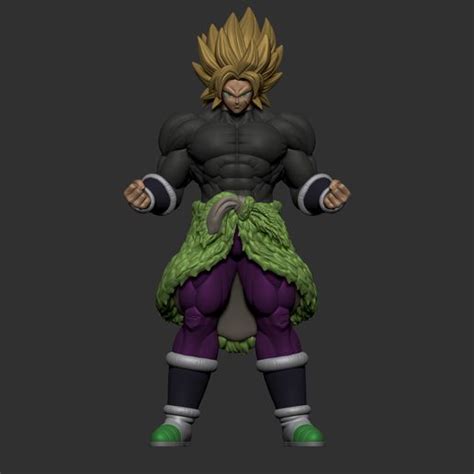 Stl File Broly Dbs Ssj 💬 ・design To Download And 3d Print・cults