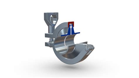 Tri Clamp Coupling Section D Model By Freek De With Dcadengineer E C Sketchfab