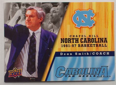 Phungo 2010 Ud Unc National Champions 83 Dean Smith