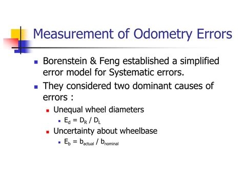 Ppt Odometry Powerpoint Presentation Free Download Id6534153