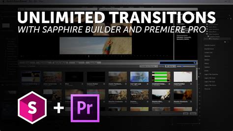 Boris FX Learn How To Create Custom Transitions With Sapphire And