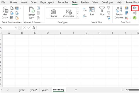 excel：将多个工作表中的数据提取到一个工作表中 statorials