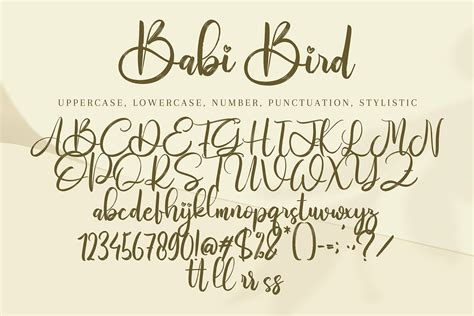 Babi Bird Design Cuts