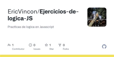 GitHub EricVincon Ejercicios De Logica JS Practicas De Logica En