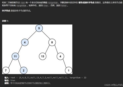 算法 利用深度优先搜索求解二叉树路径问题 Csdn博客