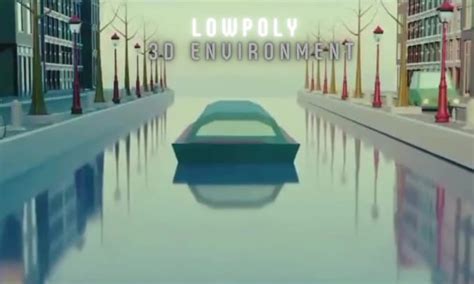 Create 3d Low Poly Environment Game Environment Low Poly Model In
