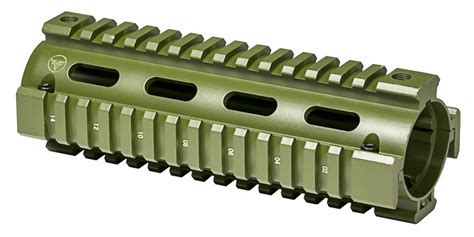 Firefield Ff34001o Quad Rail M4 6 Aluminum Od Green The Range Pistol