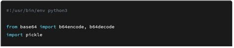 Exploiting Insecure Deserialization Bugs Found In The Wild Python