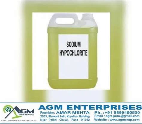 Sodium Hypochlorite Chemicals Sodium Hypochlorite Solution Wholesale