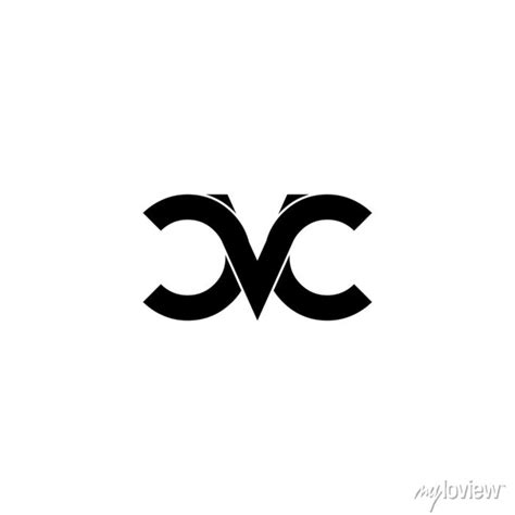 Cvc Letter Original Monogram Logo Design • Wall Stickers Type Service