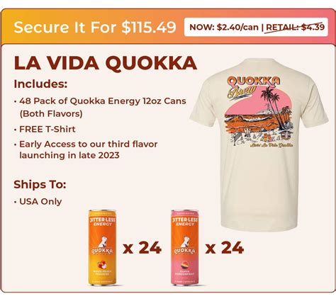 Quokka Jitter Less Energy Quokka Brew