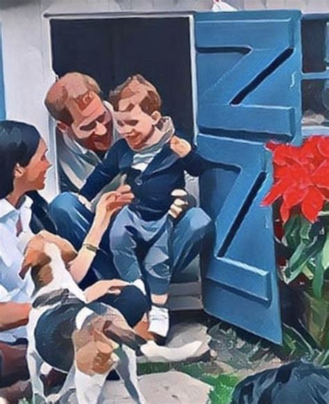 Meghan Markle And Prince Harry Release Their 2020 Christmas Card