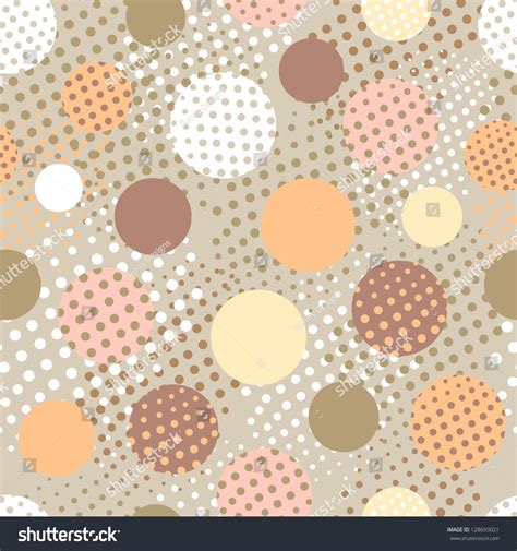 Sweet Dots Seamless Background Stock Vector Royalty Free 128693021