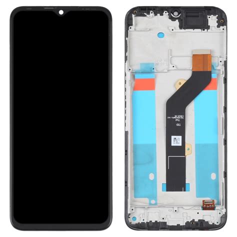 หน้าจอ lcd oem สำหรับ tecno spark 7 digitizer สมัชชาเต็มพร้อมกรอบ