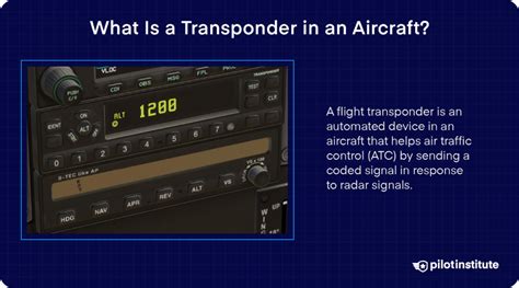Faa Transponder Requirements Explained Pilot Institute