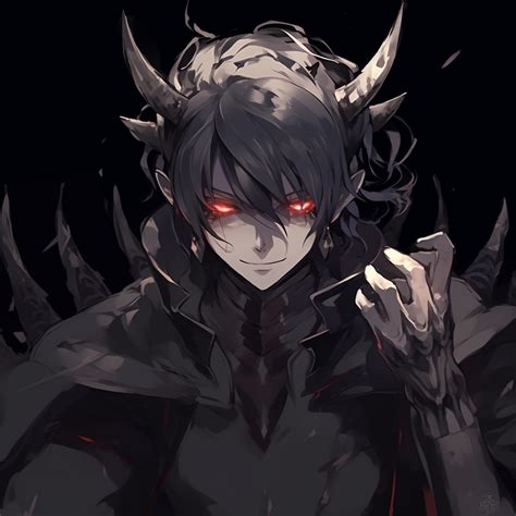 Anime Demon King Profile Demonic Anime Pfp Pfp Hero