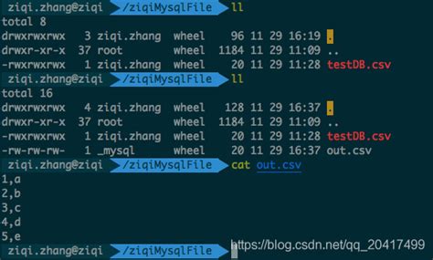 Mysql数据导出：error 1 Hy000 错误解决 Csdn博客
