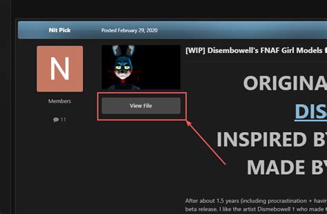 Wip Disembowells Fnaf Girl Models For Sfm Downloads Adult Games