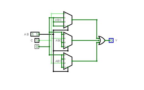 Circuitverse Mux Of Boolean Expression