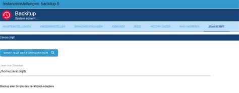 Javascript Adapter Script Mirror