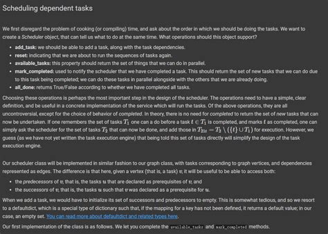 Solved Scheduling Dependent Tasks We First Disregard The