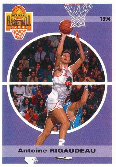 1993 94 Panini Lnb 21 Antoine Rigaudeau Trading Card Database