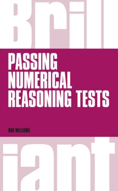 Brilliant Passing Numerical Reasoning Tests By Rob Williams Shakespeare Company