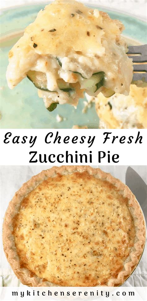 Easy Zucchini Pie My Kitchen Serenity
