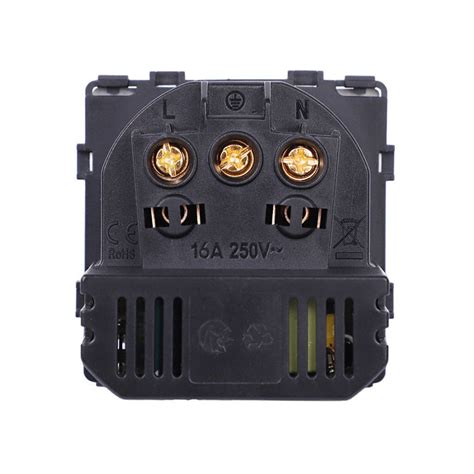 КОНТАКТ С ДЕТСКА ЗАЩИТА МЕХАНИЗЪМ БЯЛ Luxon