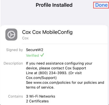 Using Cox Hotspots With Enhanced Wifi On An IOS Device Using Cox Hotspots With Enhanced Wifi On An IOS Device
