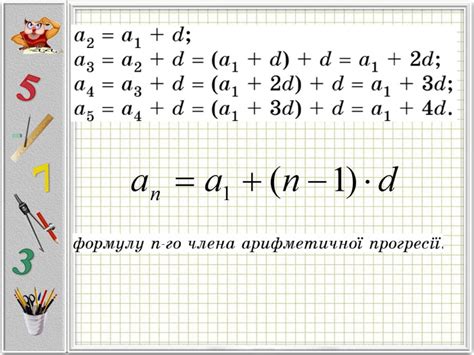 Презентація Арифметична прогресія