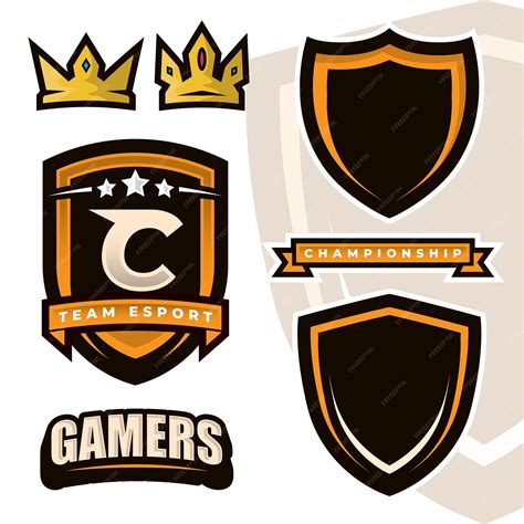 Premium Vector Letter C Esports Gamers Logo Template Creator For