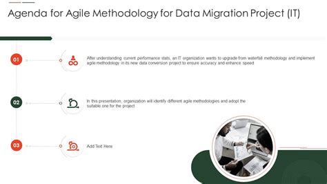Agenda For Agile Methodology For Data Migration Project It
