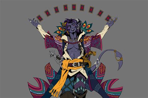 No Spoilers Mollymauk Tealeaf Mighty Nein Hades Style Fanart By
