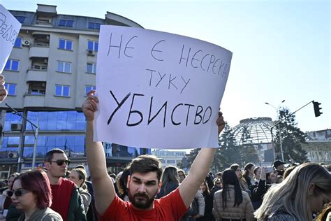 ВИДЕО ФОТО „Тој е убиец не станува збор за несреќа“ протест за