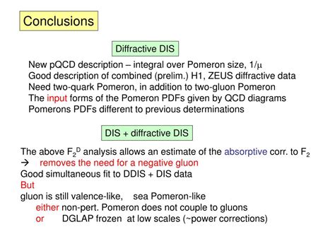 Ppt A Qcd Analysis Of Diffractive Dis And Its Effect On Global Dis Analyses Powerpoint