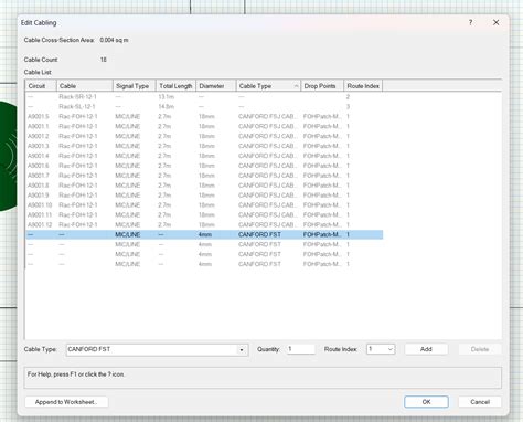 multicore cross sectional area connectcad vectorworks community board