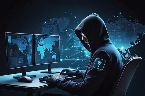 Premium Photo Cyber Security Digital Crime Concept Data Protection From Hacker